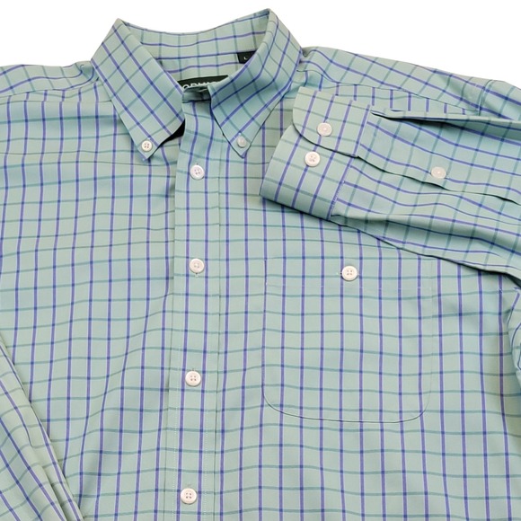 Orvis | Shirts | Orvis Mens Ls Wrinkle Free Plaid Dress Shirt Pocket L ...